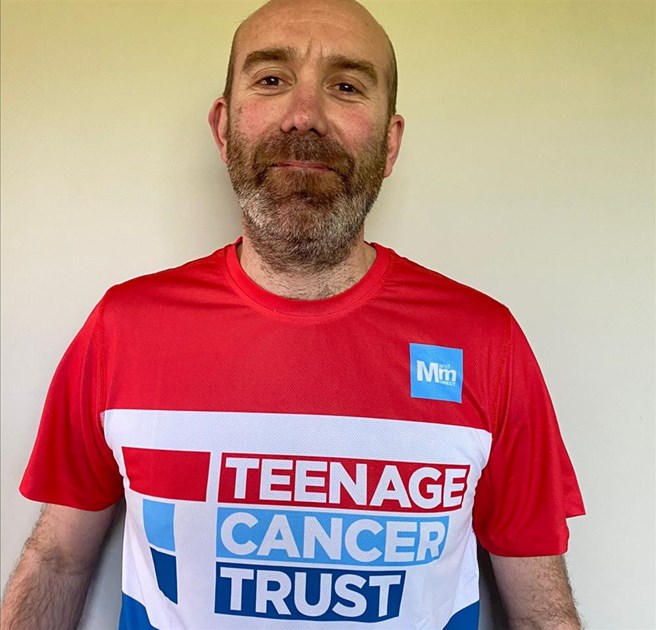 Kevin Addison is fundraising for Teenage Cancer Trust