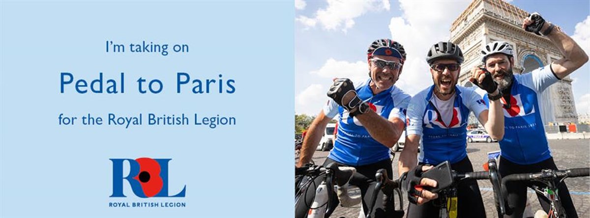 Ian Mantel is fundraising for The Royal British Legion