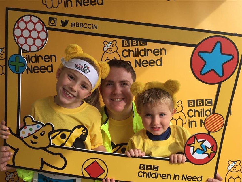 Sam Prior is fundraising for BBC Children in Need