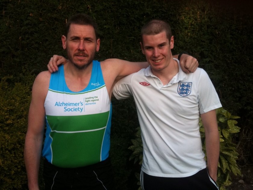 Steve and Ryan Stockley is fundraising for Alzheimer's Society