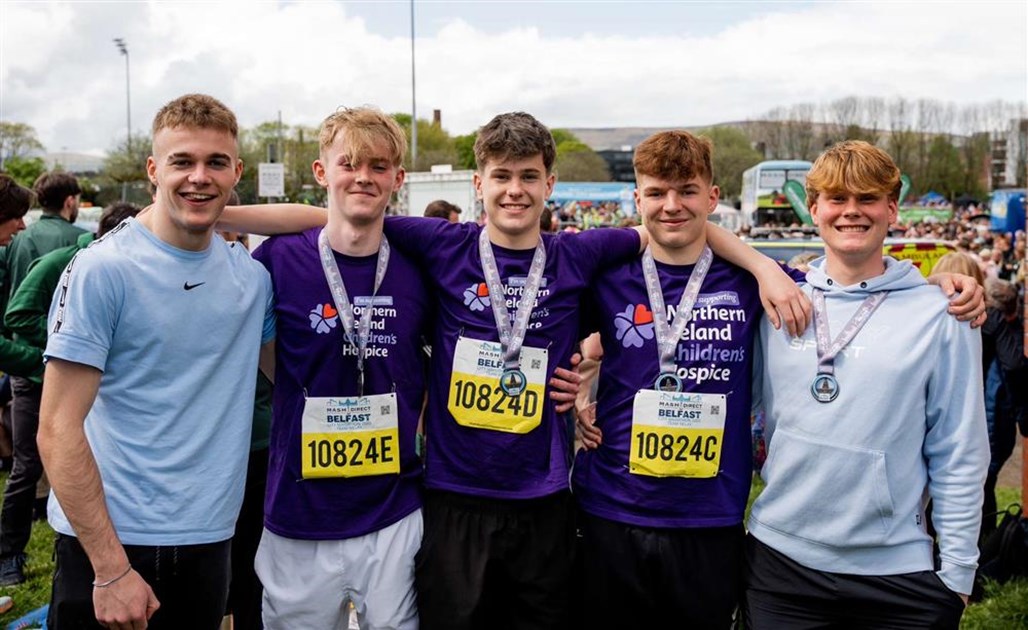 Scrambled Legs is fundraising for Northern Ireland Hospice