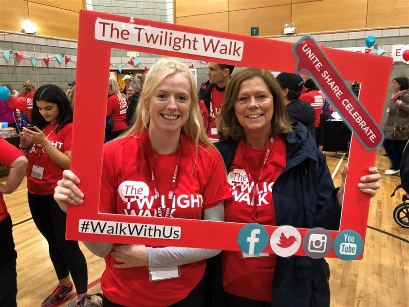 Helen Beck is fundraising for The Brain Tumour Charity