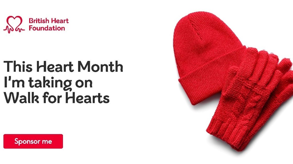 Bobby Prince is fundraising for British Heart Foundation