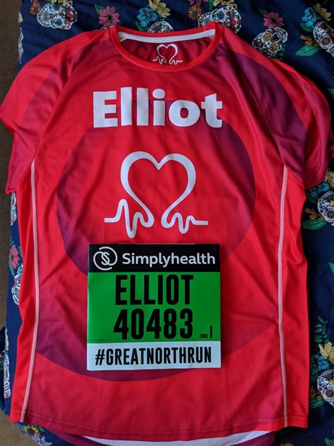 Elliot Woolley is fundraising for British Heart Foundation