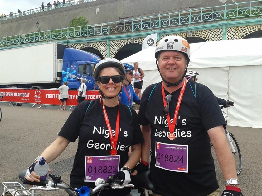 Lynne White is fundraising for Marie Curie