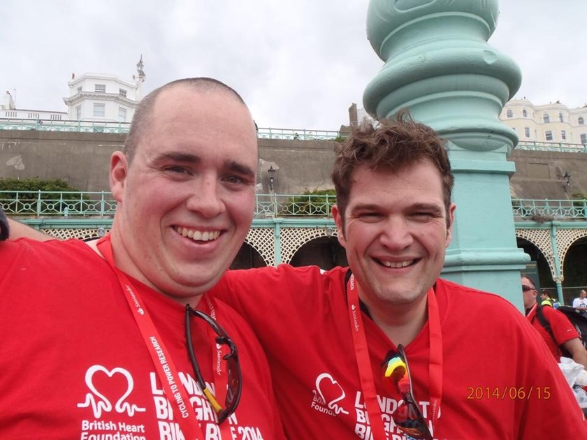 James Cottrell is fundraising for British Heart Foundation