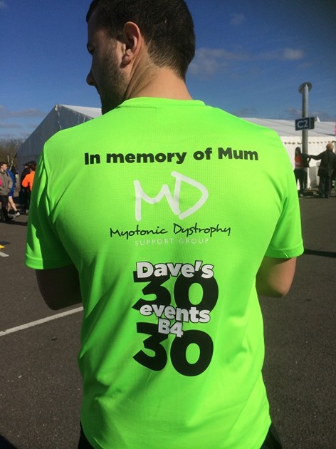 David Lovelock is fundraising for Myotonic Dystrophy Support Group