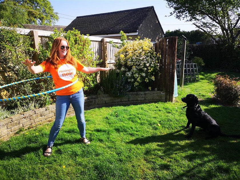 Sarah Ramsay is fundraising for Meningitis Now