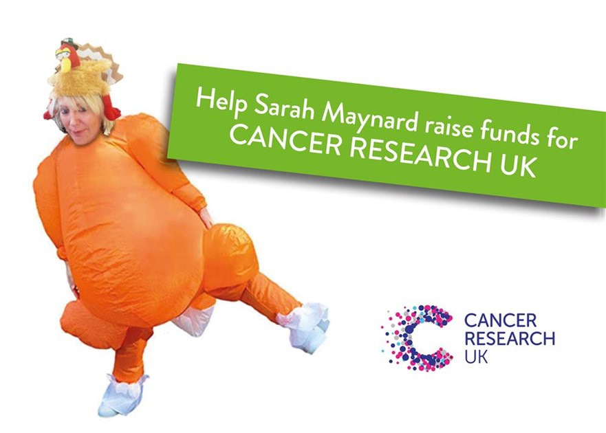Sarah Maynard is fundraising for Cancer Research UK