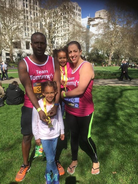 Daniel Fenner is fundraising for Tommy’s, the pregnancy and baby charity