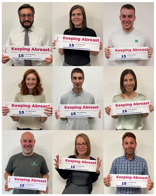 Ground Technology is fundraising for Keeping Abreast