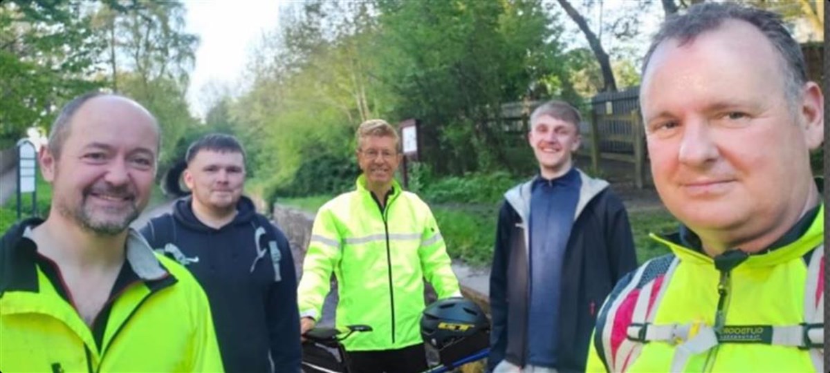 The Back Markers Cyclists is fundraising for THE CHRISTIE CHARITY