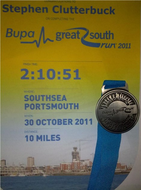 Stephen Clutterbuck is fundraising for Cancer Research UK