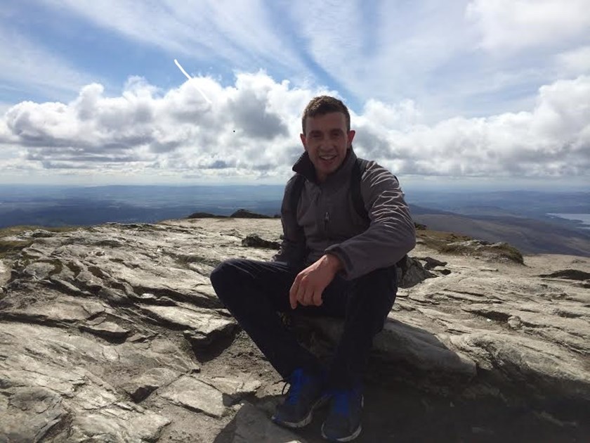 Eddie Corke is fundraising for St Joseph's Hospice