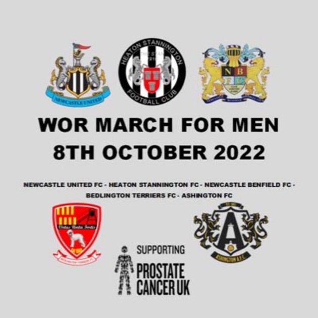 Wor March For Men is fundraising for PROSTATE CANCER UK