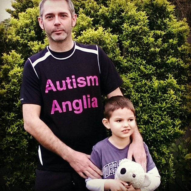 Phil Pope is fundraising for Autism Anglia
