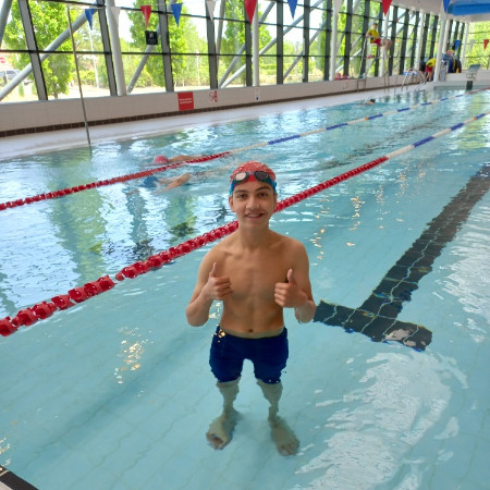 RHYS MATHAROO is fundraising for Swimathon Foundation, Marie Curie ...
