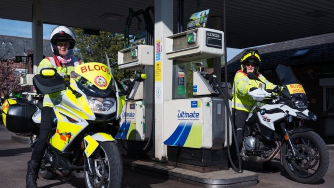 XHG Tiger MCC is fundraising for SERV Wessex -The Blood Runners