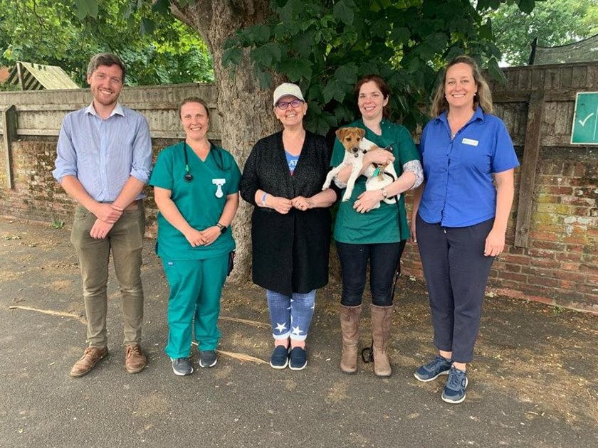 Priory Vets is fundraising for Cancer Research UK