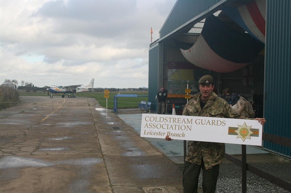 Simon Peck is fundraising for The Coldstream Guards Charity