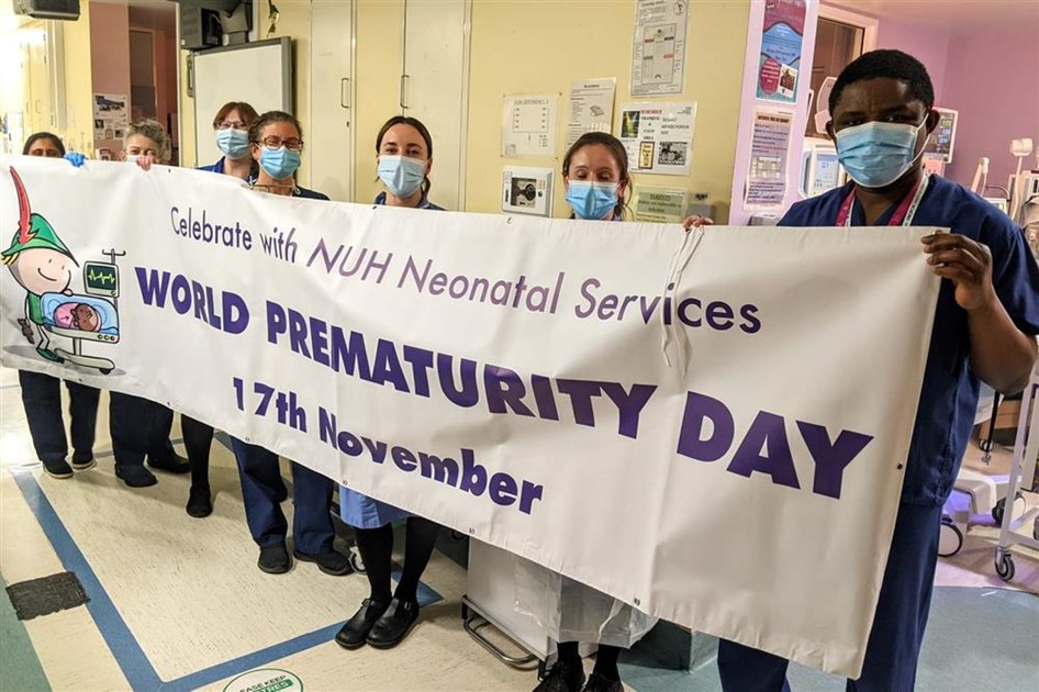 NUH Neonatal is fundraising for Nottingham University Hospitals Charity