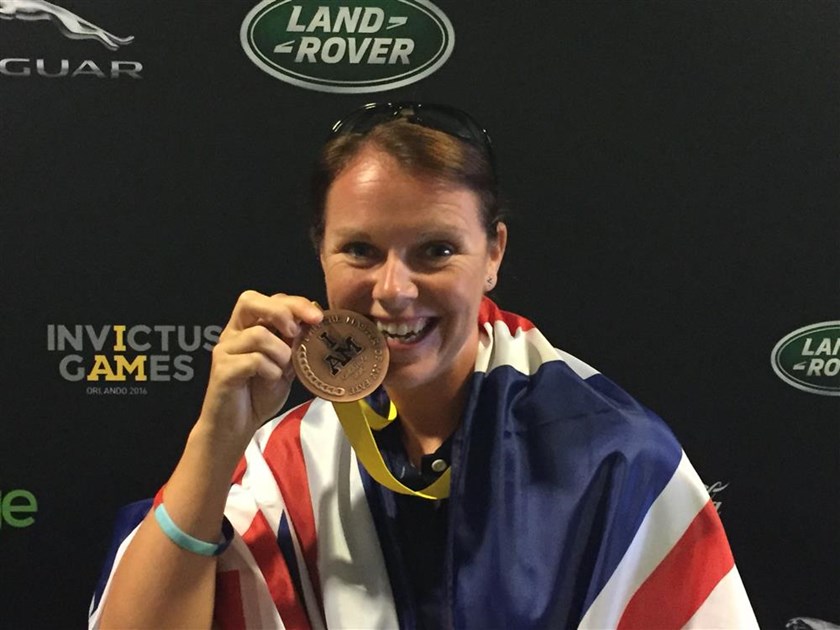 Sally Orange is fundraising for Invictus Games Foundation