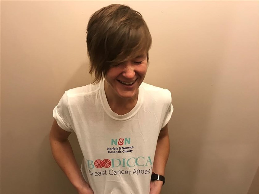 Sarah Keeble is fundraising for Norfolk and Norwich Hospitals Charity