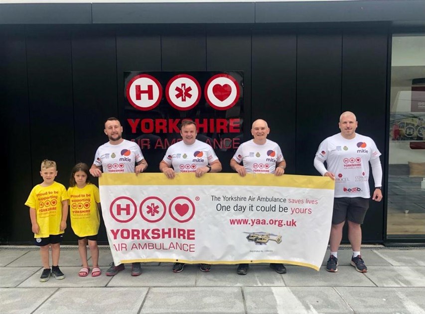 24 For 24 is fundraising for Yorkshire Air Ambulance Charity
