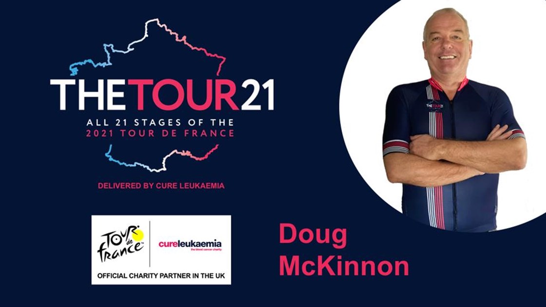 Doug McKinnon is fundraising for Cure Leukaemia