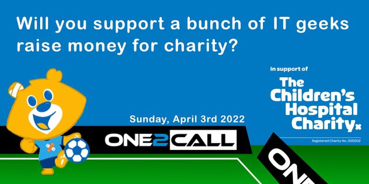 One2Call Ltd is fundraising for Sheffield Children's Hospital Charity