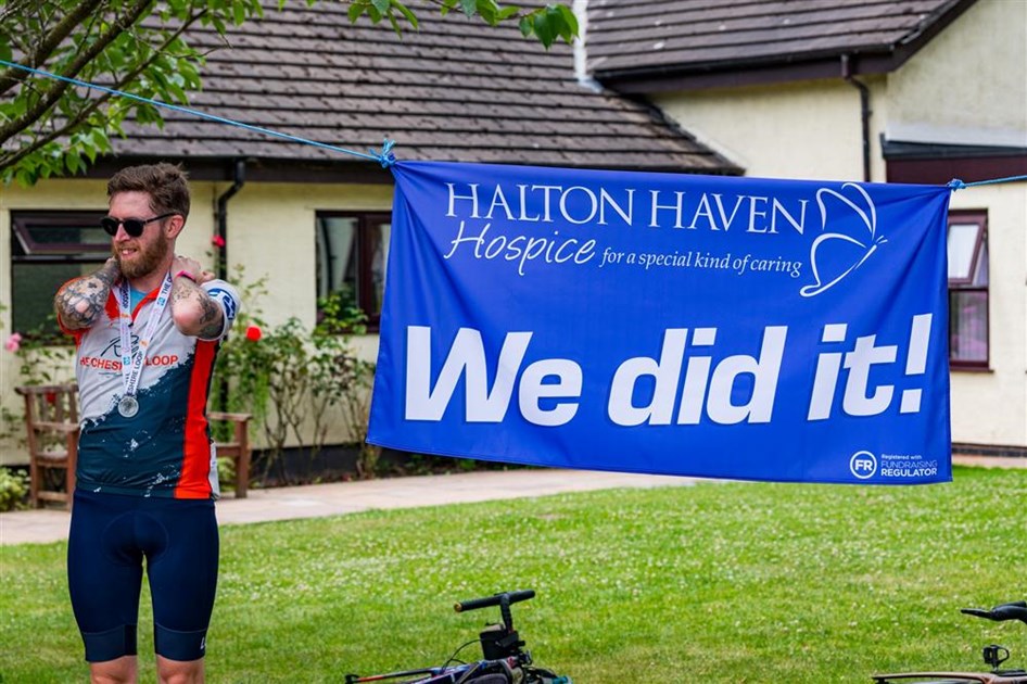 Team Merseyflow is fundraising for Halton Haven Hospice