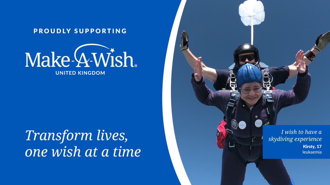 Greg Tannis is fundraising for Make-A-Wish Foundation UK