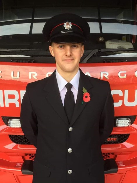 Dave Olver is fundraising for Fire Fighters Charity