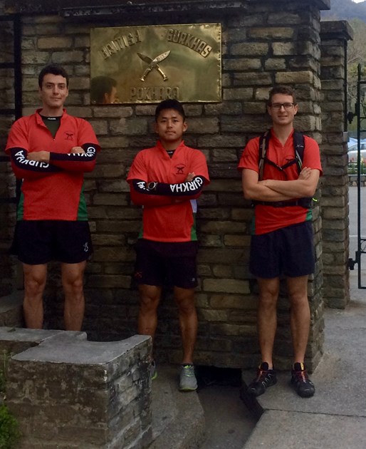Wilhelm Louw is fundraising for Gurkha Welfare Trust