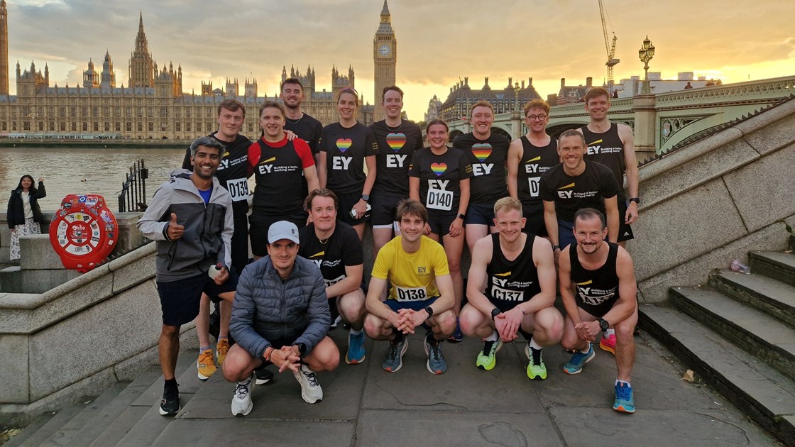 Luke Henderson is fundraising for The EY Foundation