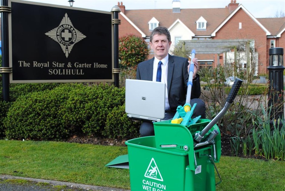 Kevin Rudge is fundraising for Royal Star & Garter