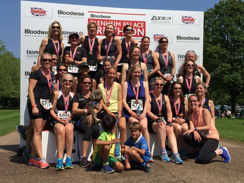 The Hall Triathlon Team is fundraising for The Winch