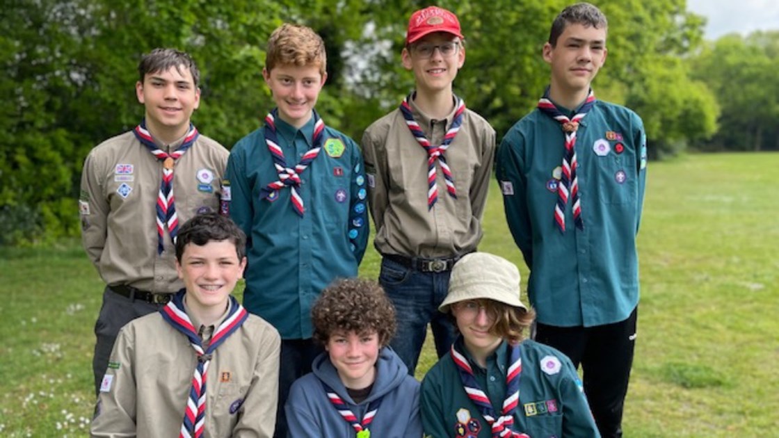 Lewis Harrison is fundraising for Woking District Scout Council