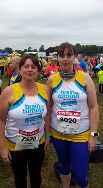 Liz Stephenson is fundraising for Yorkshire's Brain Tumour Charity