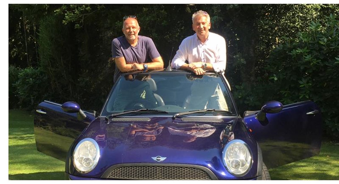 Adrian Griffiths & Ian Stretton . is fundraising for Orchid Cancer