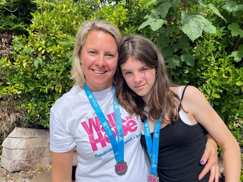 Caroline Sloane is fundraising for Wessex Cancer Support