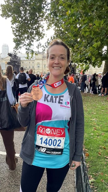 Kate Lott is fundraising for Dementia UK