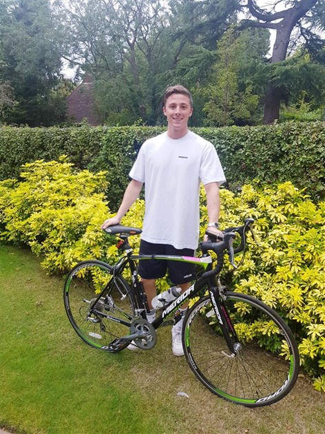 Charlie Saunders is fundraising for The Prince's Trust