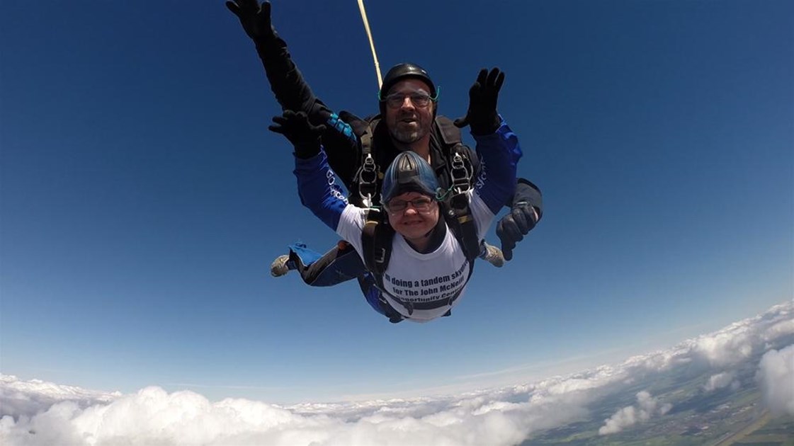 Andrew Huggins is fundraising for The John McNeill Opportunity Centre