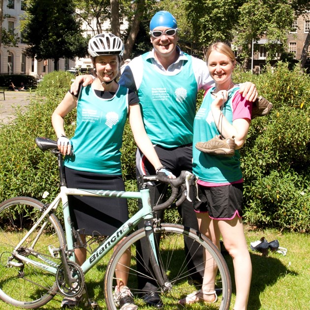 Tri Hard 2: Tri Harder is fundraising for The National Brain Appeal