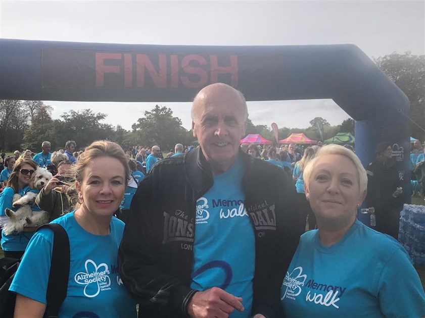 Lisa Fullerton is fundraising for Alzheimer's Society
