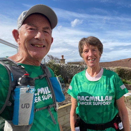 Marian and Gerry Evans is fundraising for Macmillan Cancer Support