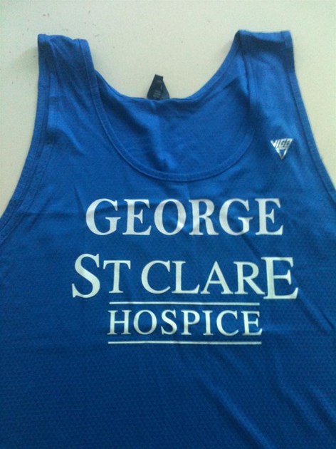 George Alderton is fundraising for St Clare Hospice (Hastingwood)