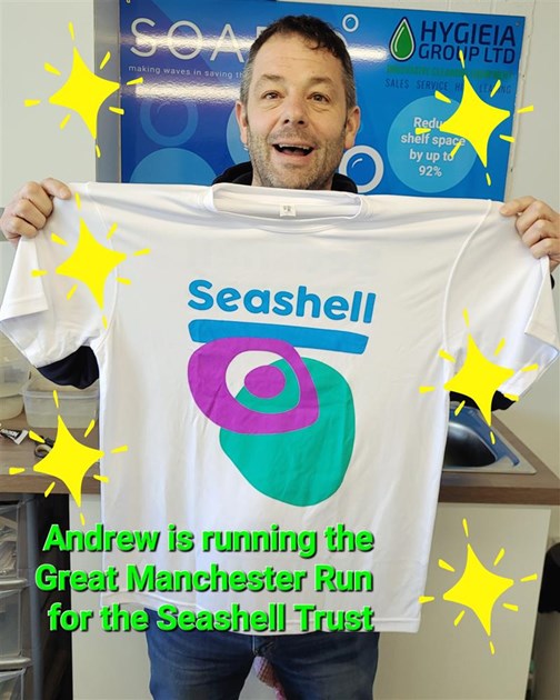 Andrew Bodle is fundraising for Seashell Trust