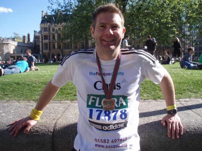 Chris Redding is fundraising for Chums Charity